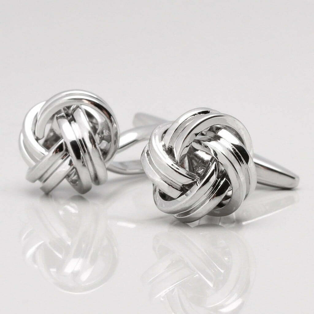 Large Rounded Knot Cufflinks by Badger & Brown. The Cufflink ...