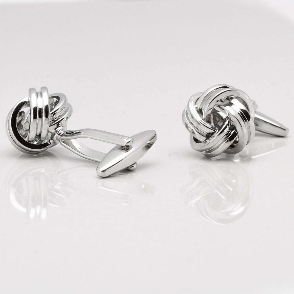 Large Rounded Knot Cufflinks by Badger & Brown. The Cufflink ...