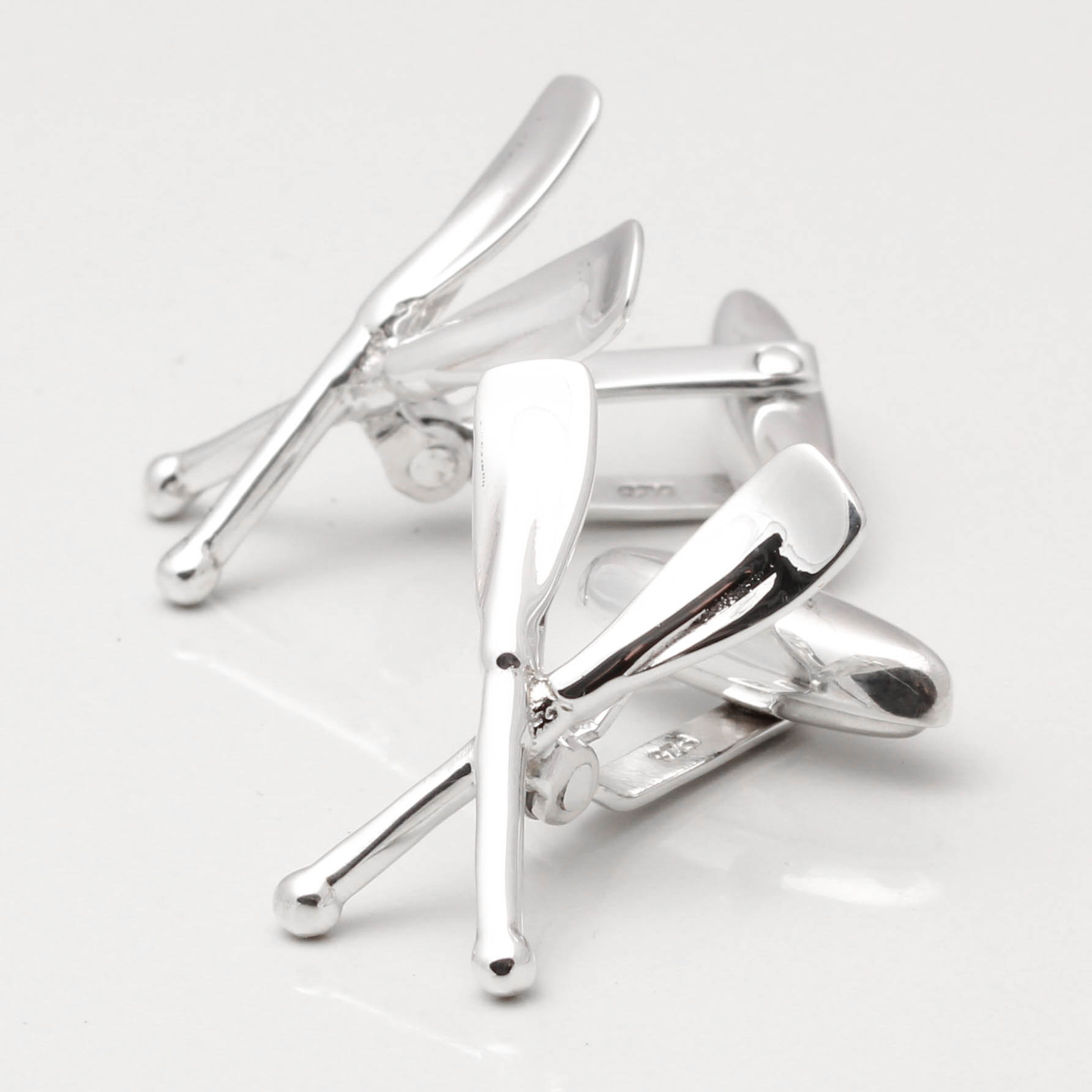 Sterling Silver Rowing Cufflinks by Badger & Brown. Cufflink ...