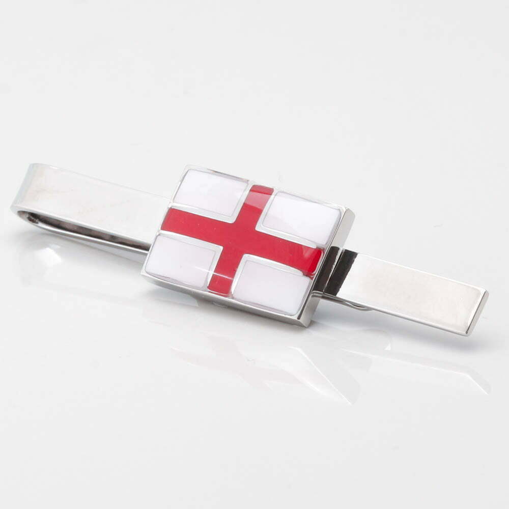 St George's Flag Tie Slide by Badger & Brown. Tie Slide Specialists