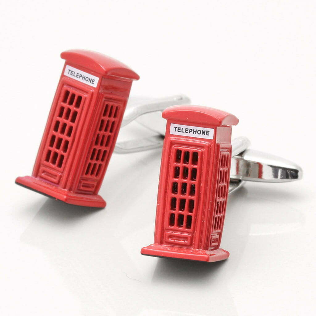 Telephone Box Cufflinks by Badger & Brown. The Cufflink ...