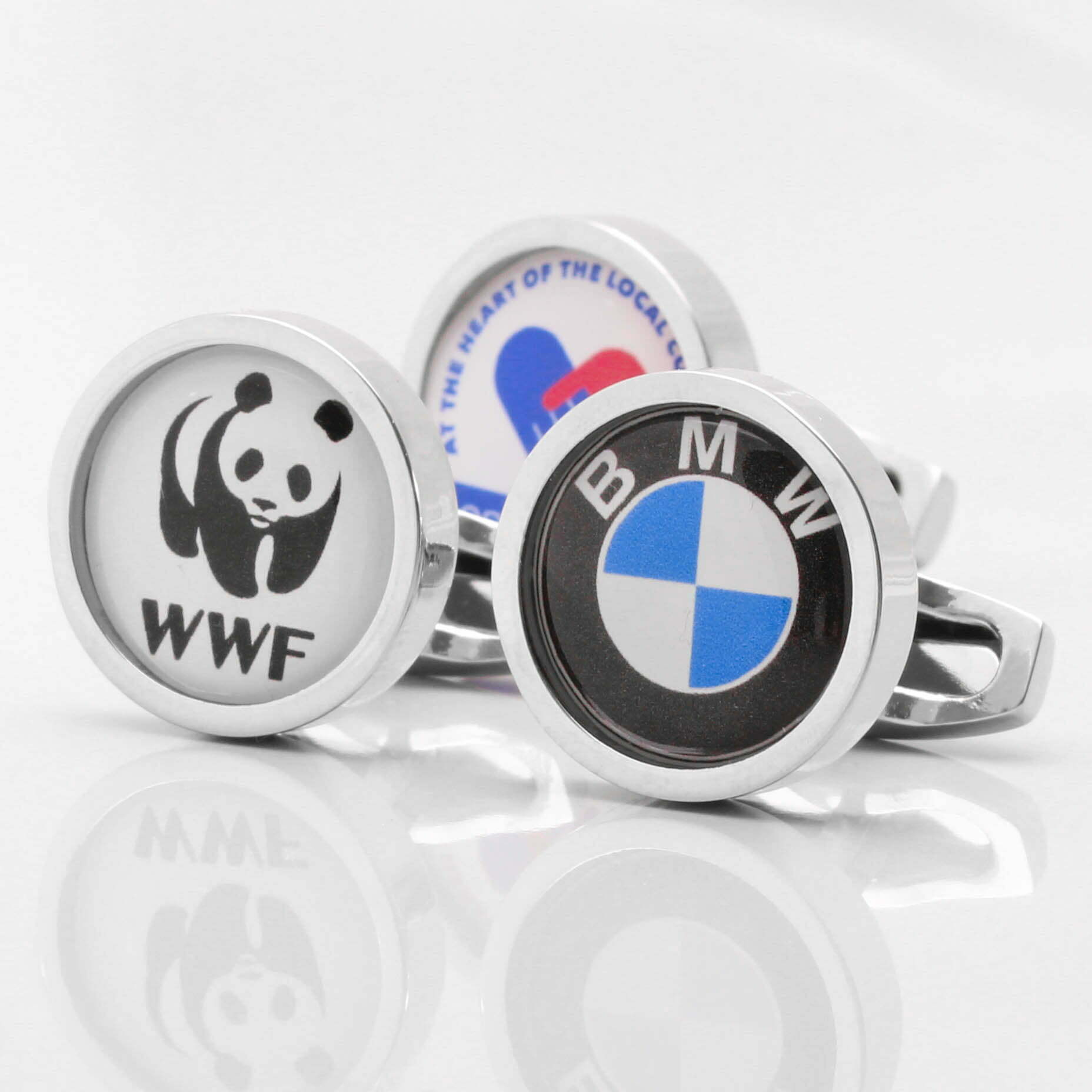 Circular Logo Cufflinks by Badger & Brown. The Cufflink ...