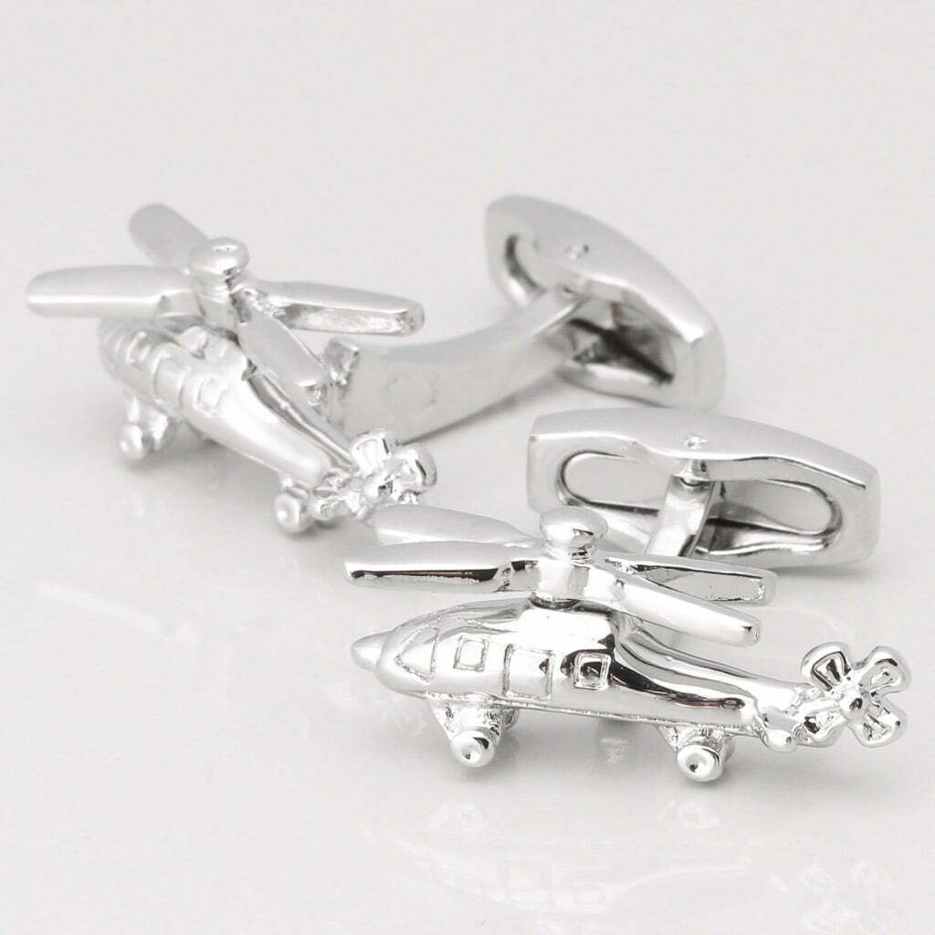 Helicopter cufflinks by Badger & Brown. The Cufflink SpecialistsBadger ...