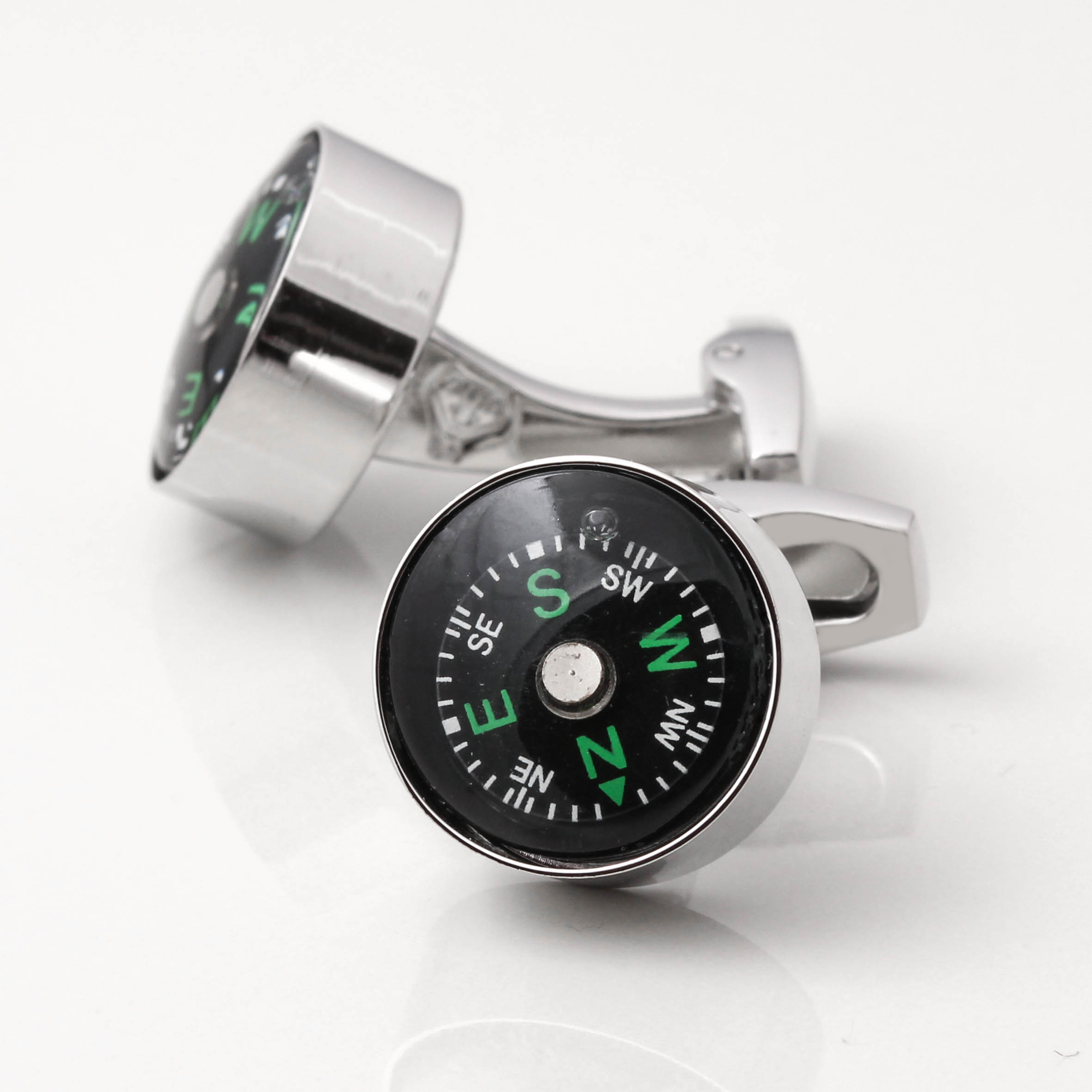 Real Working Compass Cufflinks by Badger & Brown. Cufflink ...