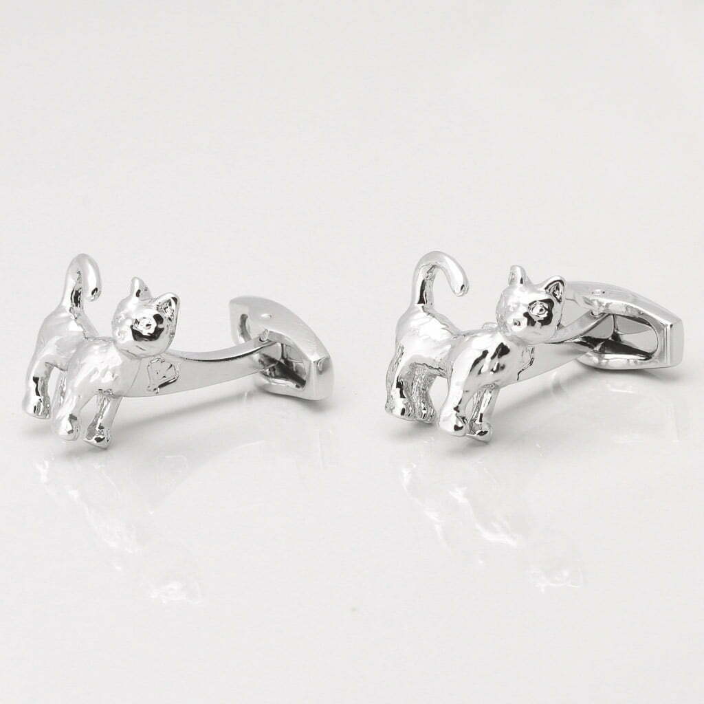 Cat Cufflinks by Badger & Brown. The Cufflink SpecialistsBadger and ...