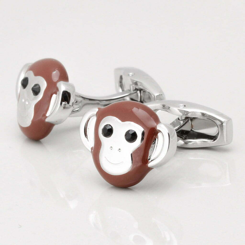 Cheeky Monkey Cufflinks by Badger & Brown. The Cufflink ...