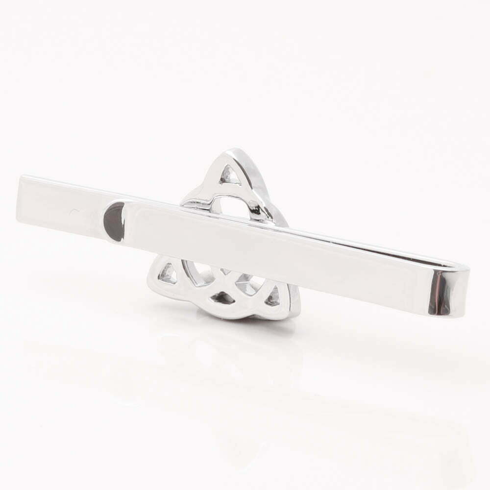 Celtic Infinity Knot Triangular Shaped Tie Slide by Badger & Brown.