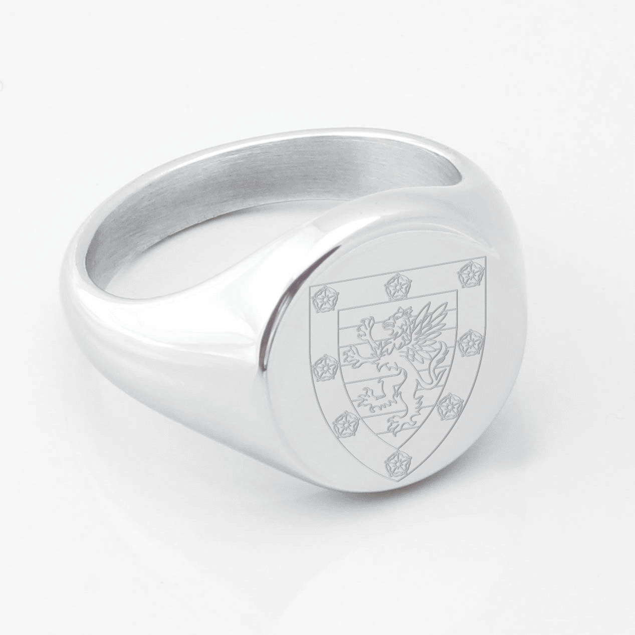 Downing College Engraved Signet Ring By Badger & Brown